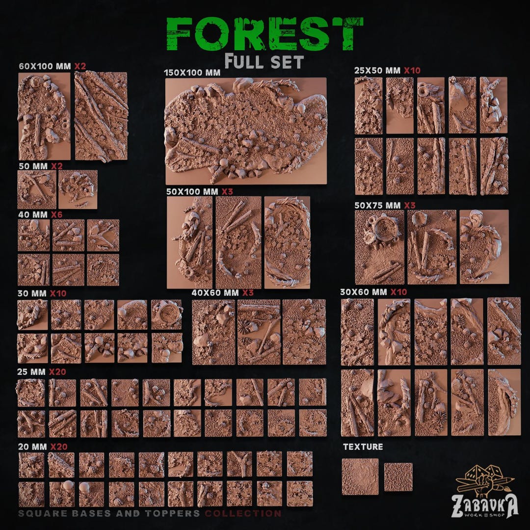 Forest - Wargames Bases and Toppers - Warhammer/old World/the 9th Age ...
