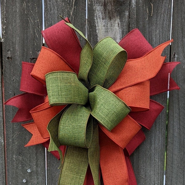 Large Burlap Bow - Etsy