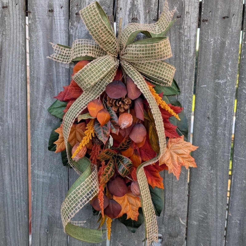 Small Bow for Swag - Etsy