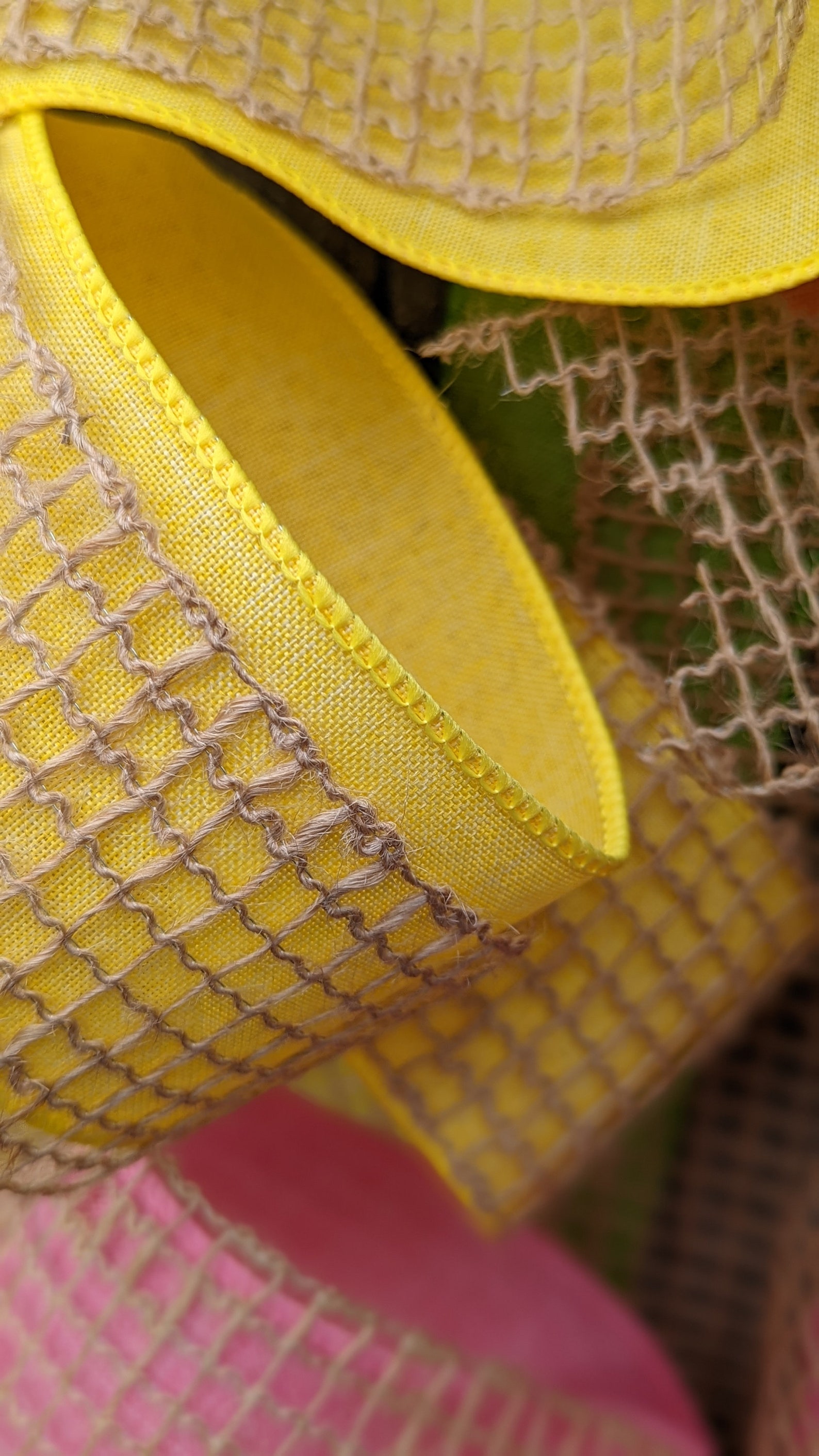 Bow for Wreath, Bow Only, Jute Mesh /burlap Mesh Bow, Wreath Bow ...