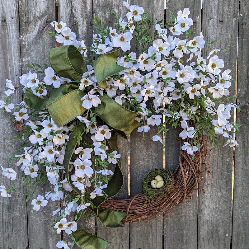 Spring Door Wreath - Etsy
