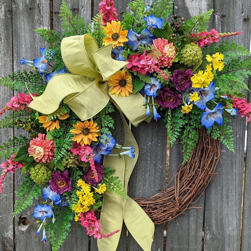 Spring Door Wreaths - Etsy
