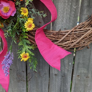 Spring Wreath Bright Wreath for Spring and Summer Bright - Etsy