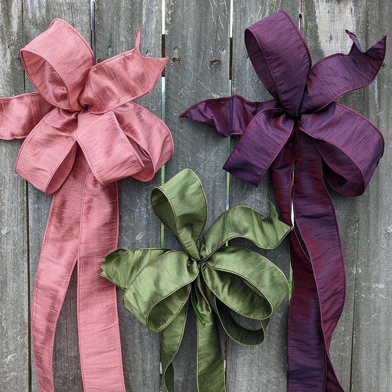 Purple Pew Bows - Etsy