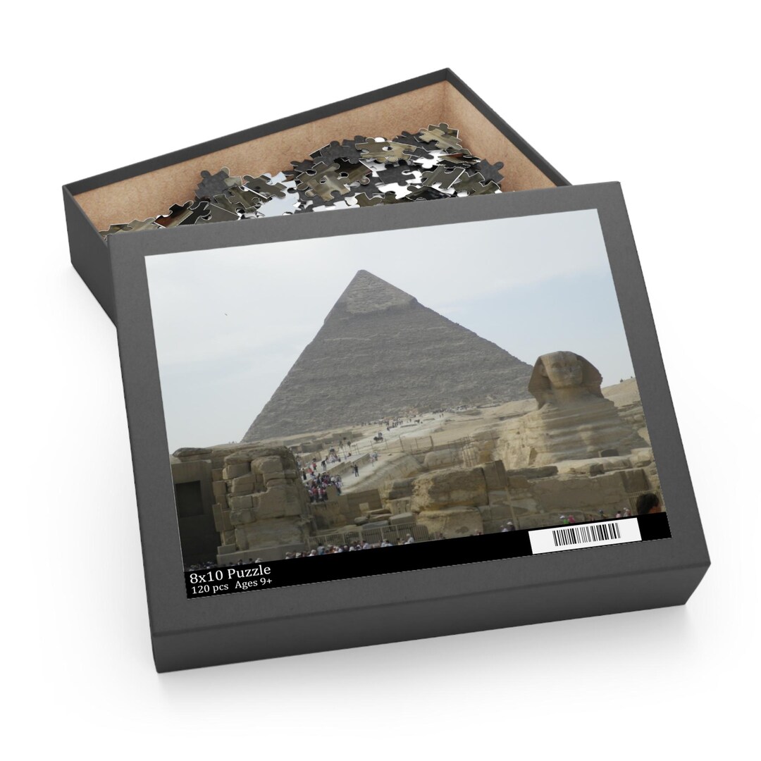 Sphinx & Great Pyramid Jigsaw Puzzle – Egyptian Decor, Travel Gift - Etsy