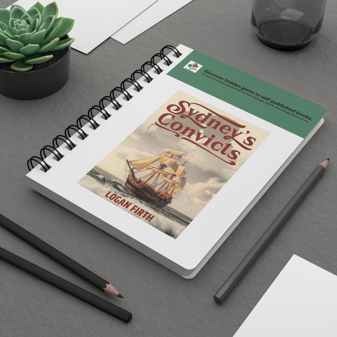 Sydney's Convicts Book Lover's Journal: Spiral Bound Writing Notebook ...