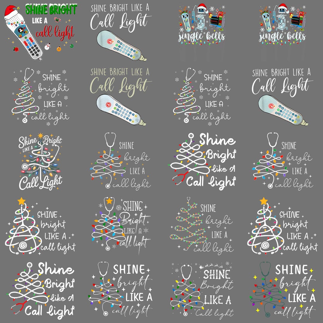 Nurse Call Light PNG – Funny Shine Bright Like a Call Light Christmas ...