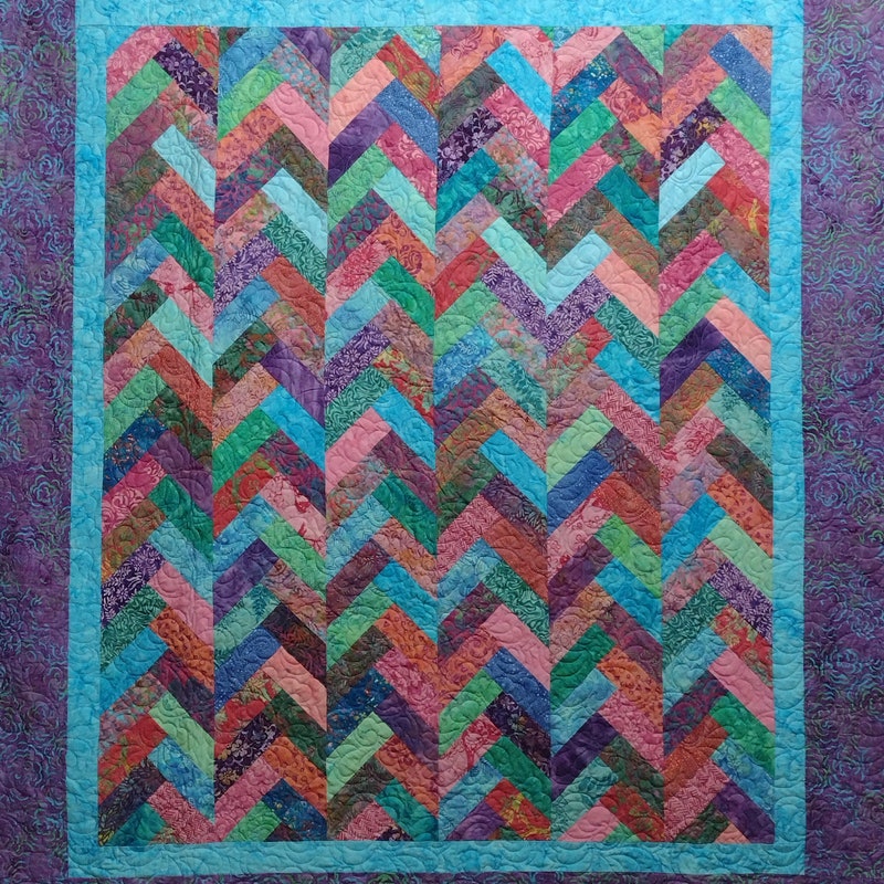 French Braid Quilt - Etsy