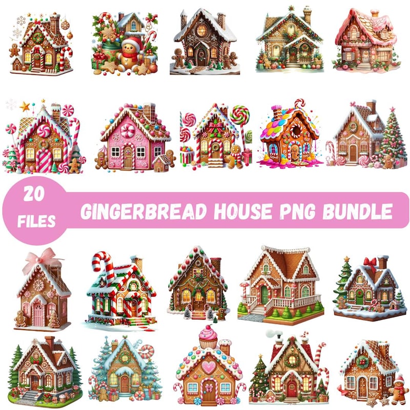 Dog House Clipart Christmas - Etsy UK