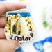 Hand-painted Qatar Doha Museum Fridge Magnet, Travel Souvenir Decor - Etsy