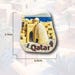 Hand-painted Qatar Doha Museum Fridge Magnet, Travel Souvenir Decor - Etsy