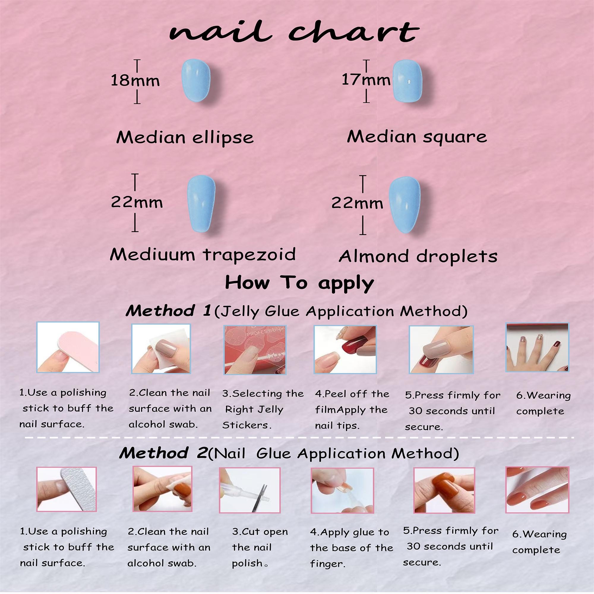 YK2 Blue Airbrush Gradient Press-on Nails, Vintage Style - Etsy