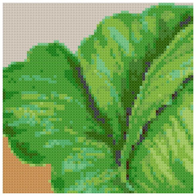 Lettuce Cross Stitch Pattern PDF Digital Download Sewing Craft Needle ...