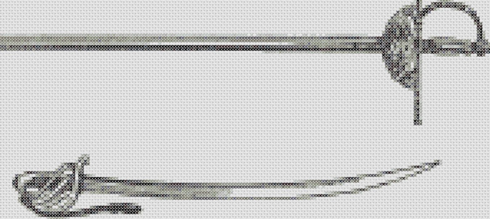 Medieval Swords Digital Cross Stitch Pattern PDF Chart Larping Gift ...