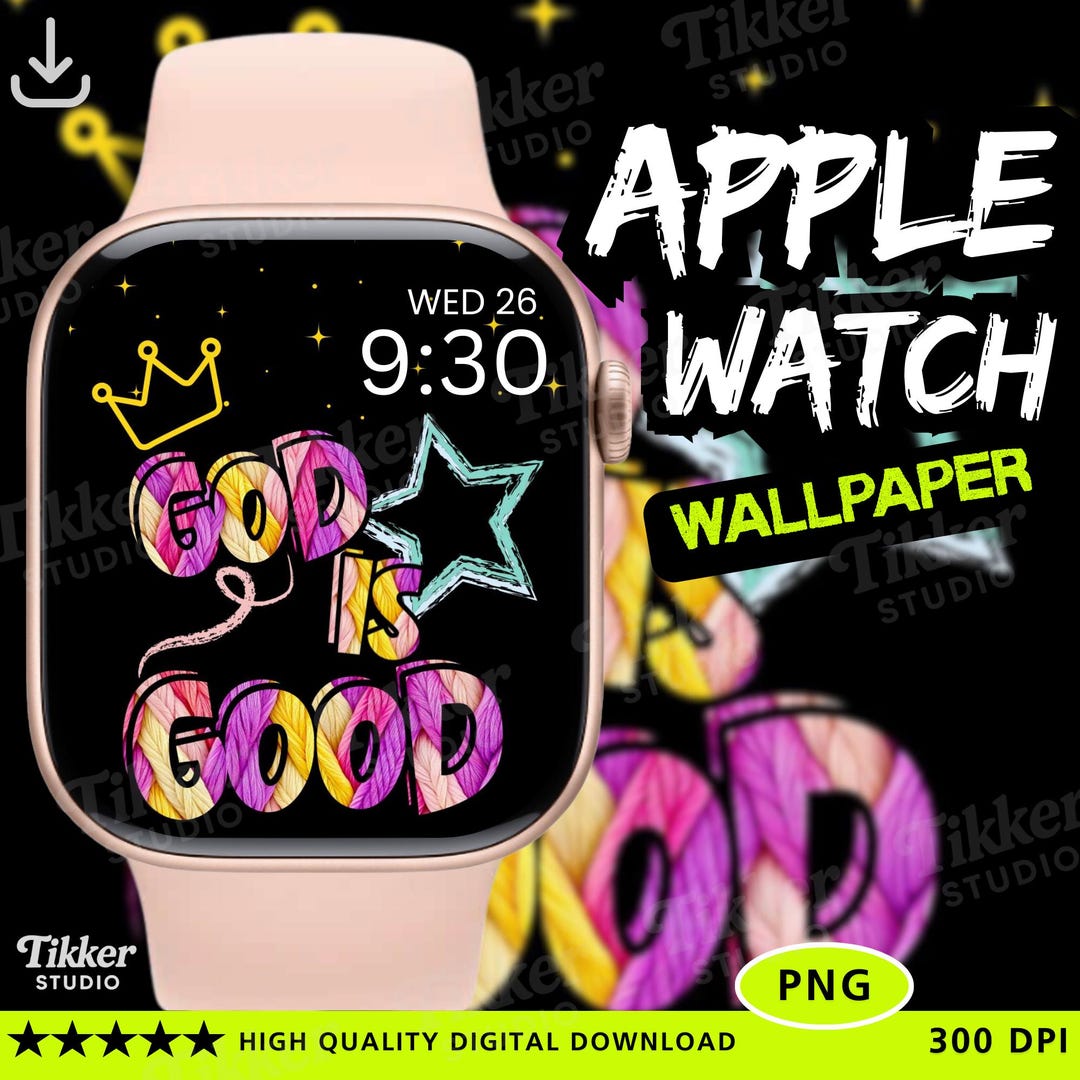 Christian Apple Watch Wallpaper – God is Good - Etsy Canada