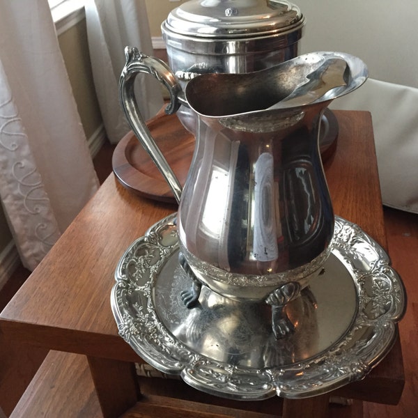 Footed Pitcher - Etsy