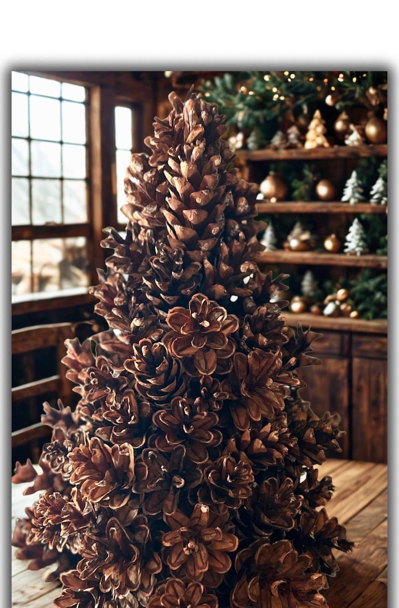 Rustic Pinecone Tree - Etsy