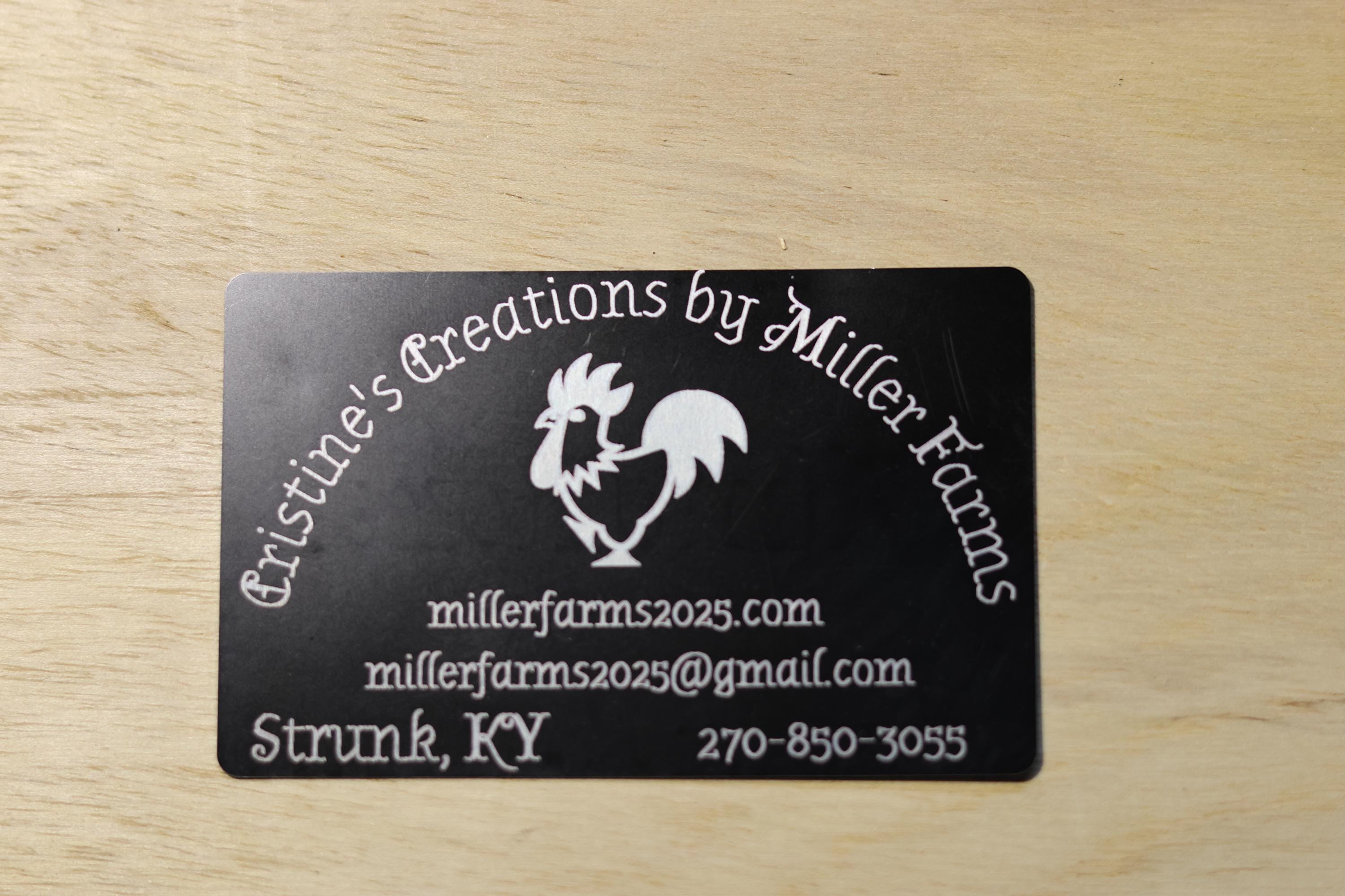 Custom Laser Engraved Aluminum Business Cards - Etsy