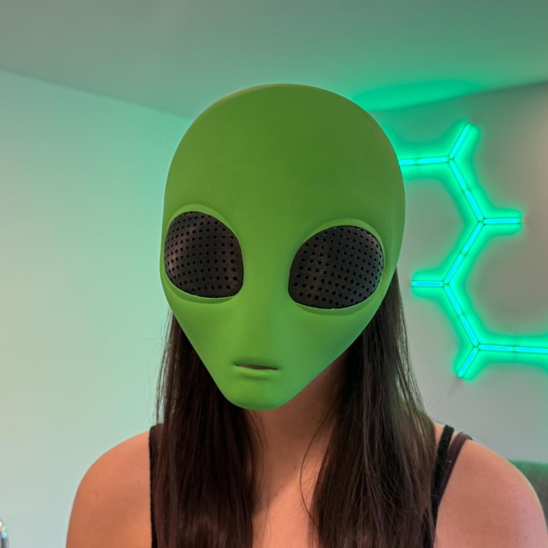 Alien Mask - Etsy