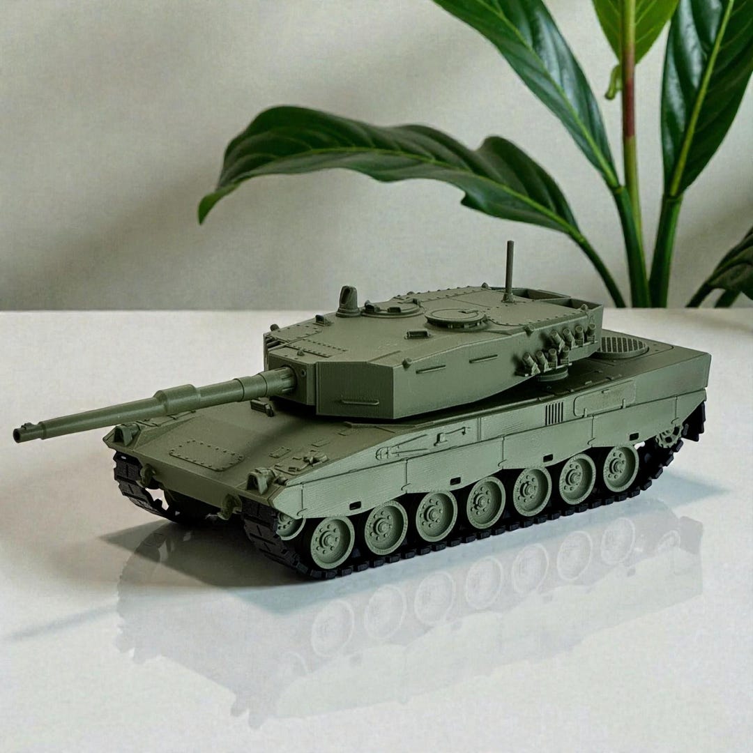 Leopard 2AV Tank Model | 3D Printed Military Decor - Etsy UK