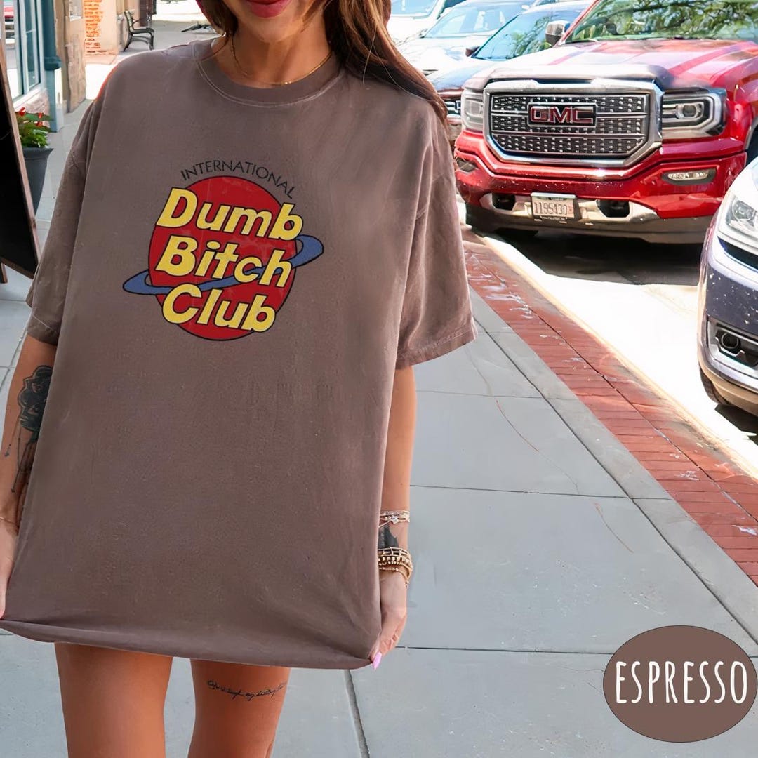 Seinfeld Tv Show T Shirt: Comfort Colors Dump Bitch Club Graphic Tee - Etsy