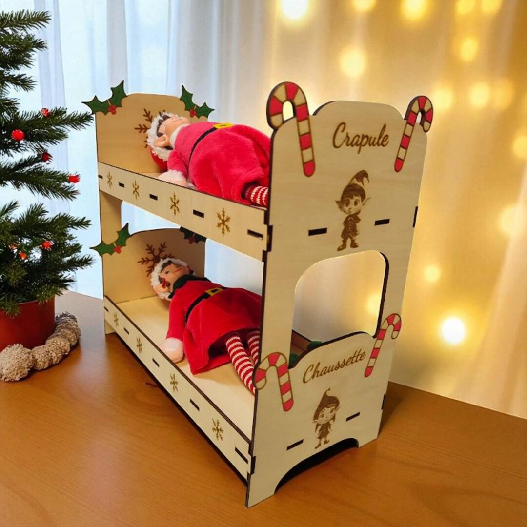 Customizable Bunk Bed for Mischievous Elves - Etsy