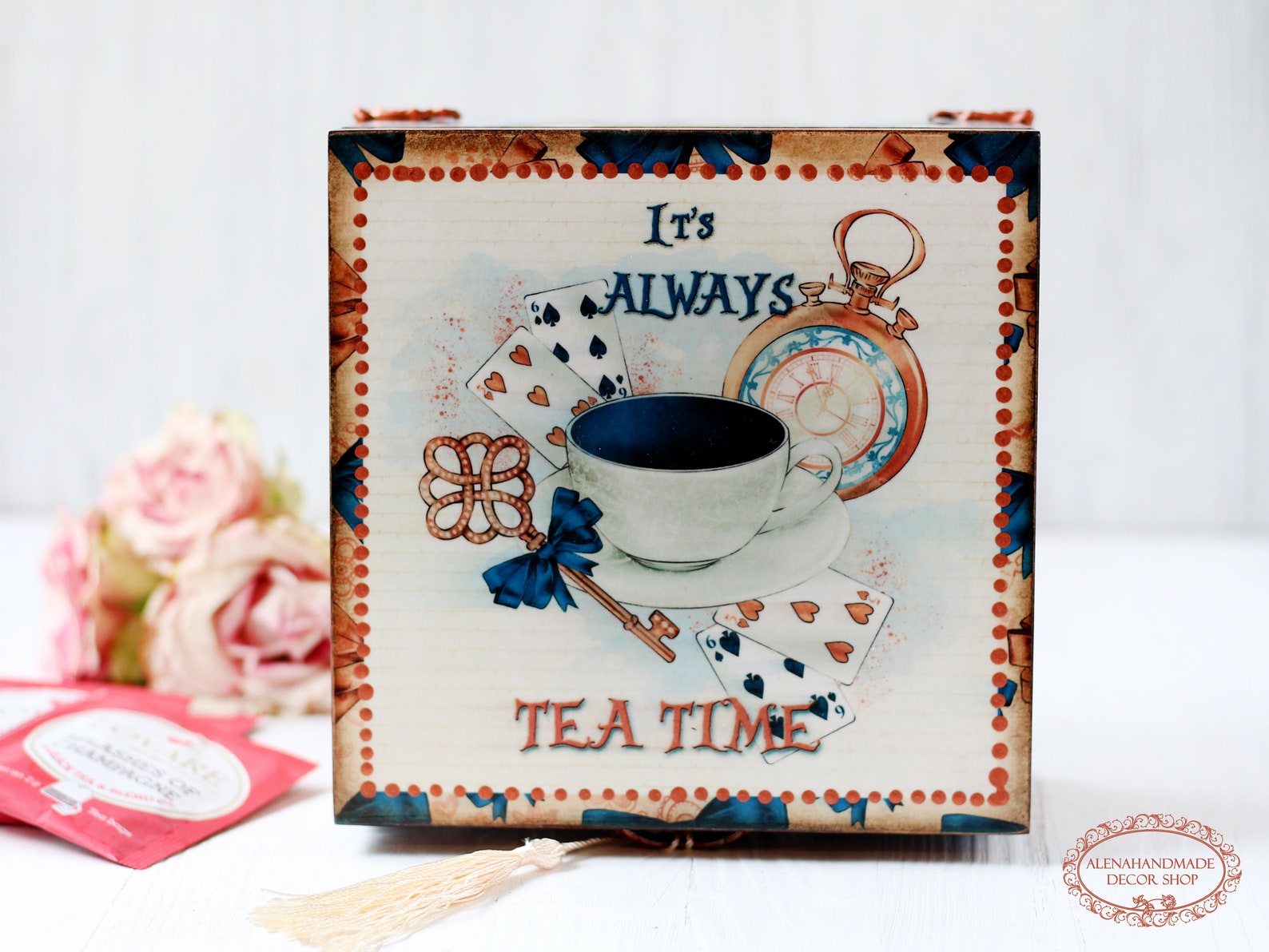 Alice's Adventures in Wonderland It's Always Tea Time | Etsy