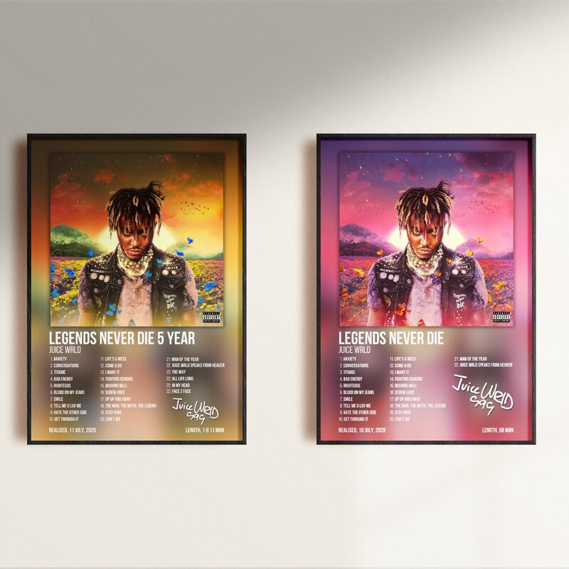 Juice Wrld Poster - Etsy
