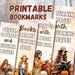 Printable Love Reading Bookmarks, Digital Bookmark Set, Download Gift ...