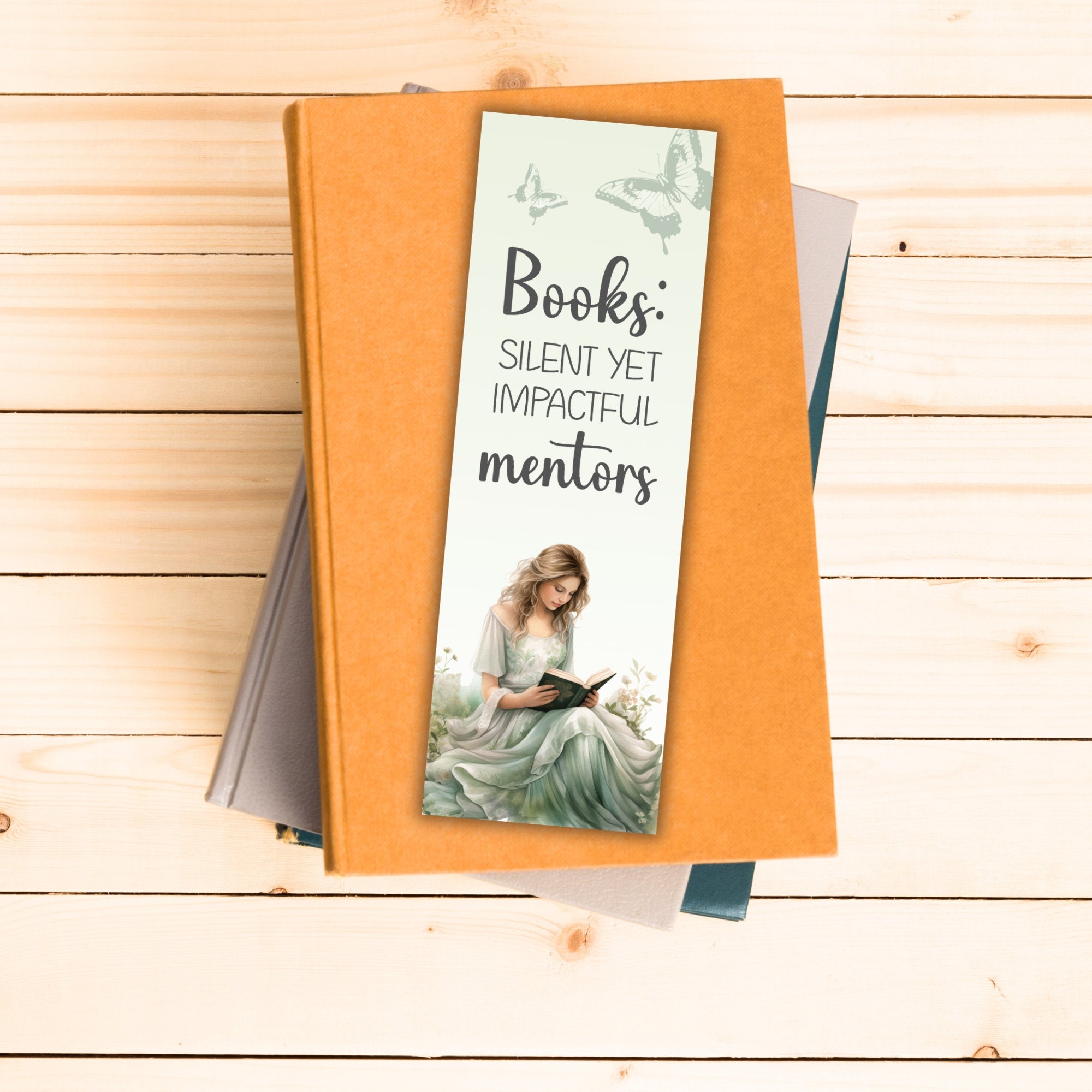 Printable Bookmark, Digital Bookmarks Set, Gift for Readers, Download ...