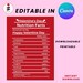 Valentine's Day Nutrition Facts Label Template: Editable Canva Template ...
