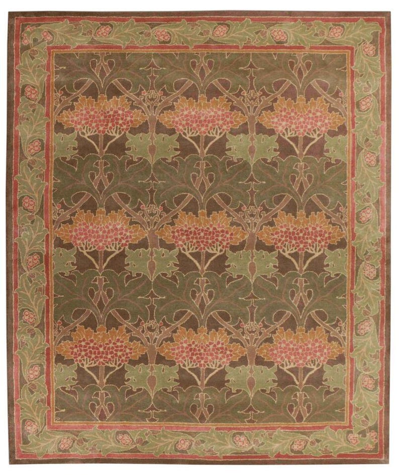 New Authentic William Morris Old Design Handmade Traditional Oriental ...