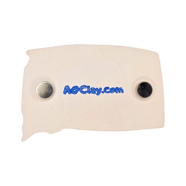 Sioux Falls Ceramic Magnet for Fridge - Handcrafted South Dakota State ...