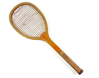 Wood Tennis Racquet | Etsy