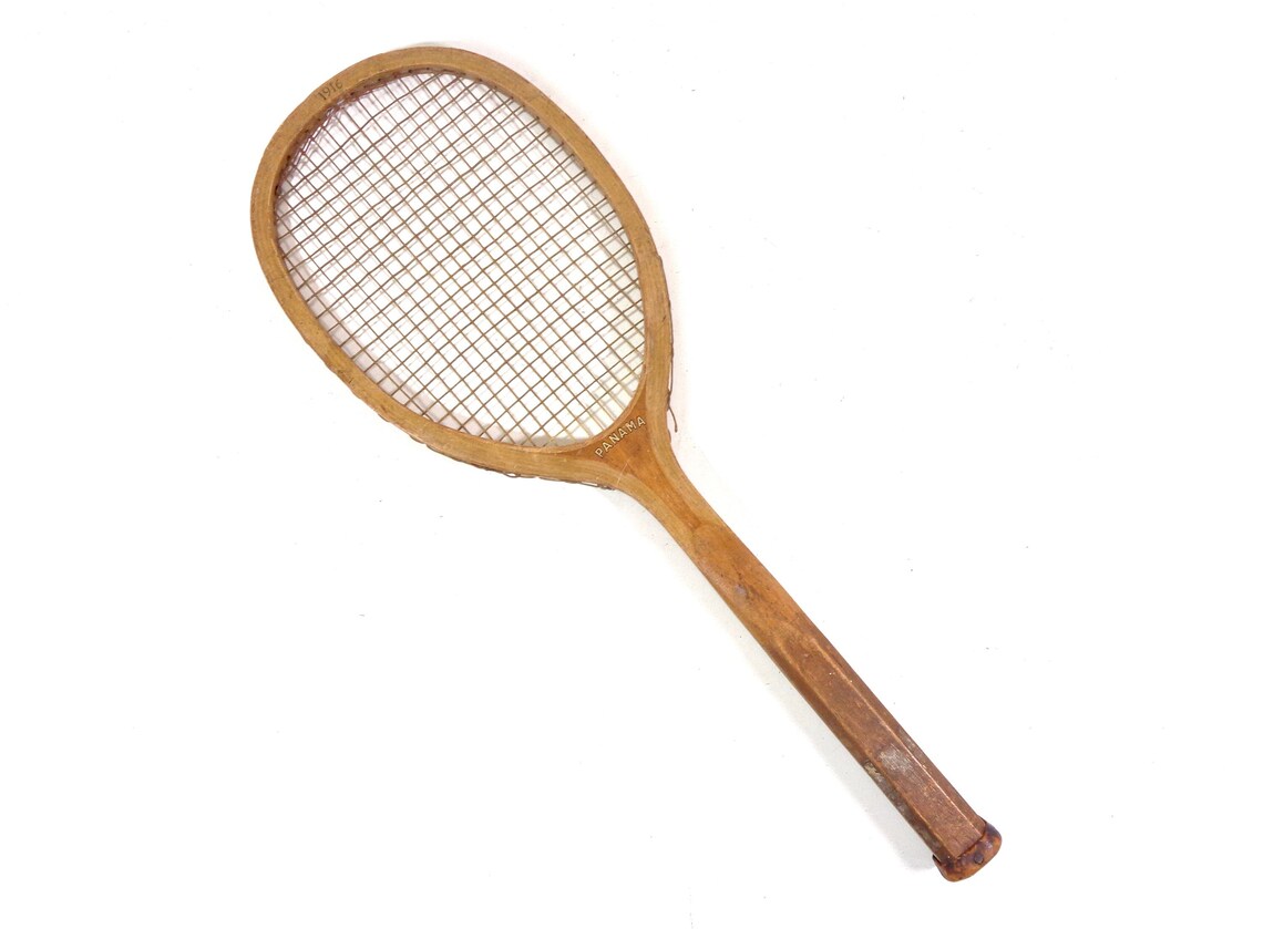 Vintage Wooden Tennis Racquet 1916 Ashland Manufacturing - Etsy