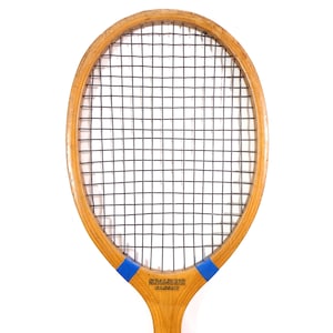 Vintage Wooden Tennis Racquet, 1920s Spalding Nassau Wood Tennis ...