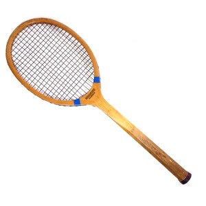 Vintage Wooden Tennis Racquet, 1920s Spalding Nassau Wood Tennis ...