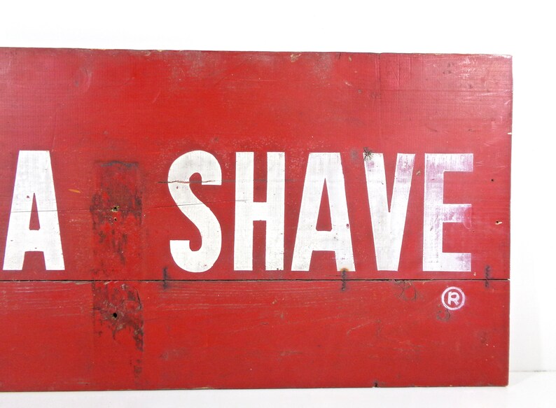 Vintage Advertising Sign Original 1950s Burma Shave Painted - Etsy