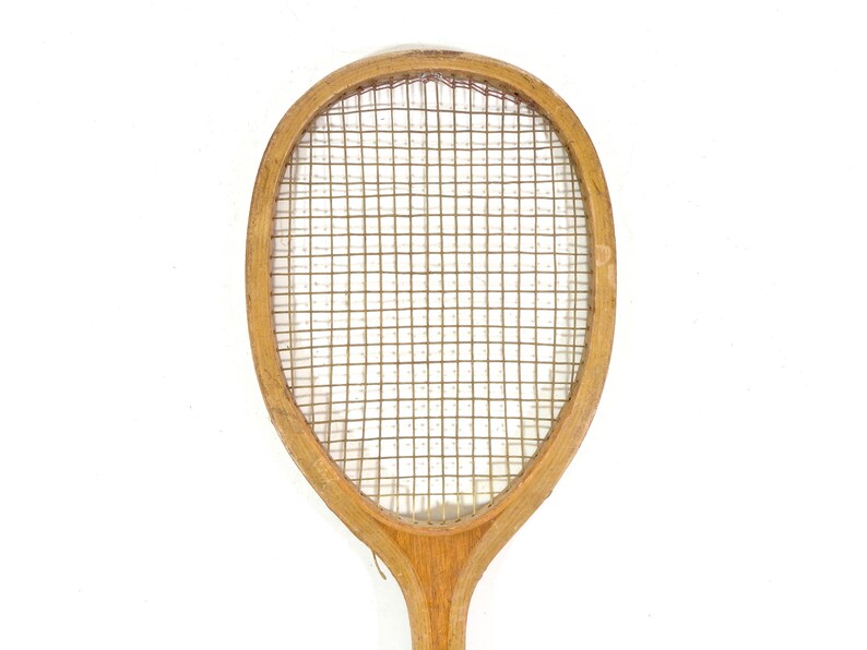 Vintage Wooden Tennis Racquet 1916 Ashland Manufacturing - Etsy
