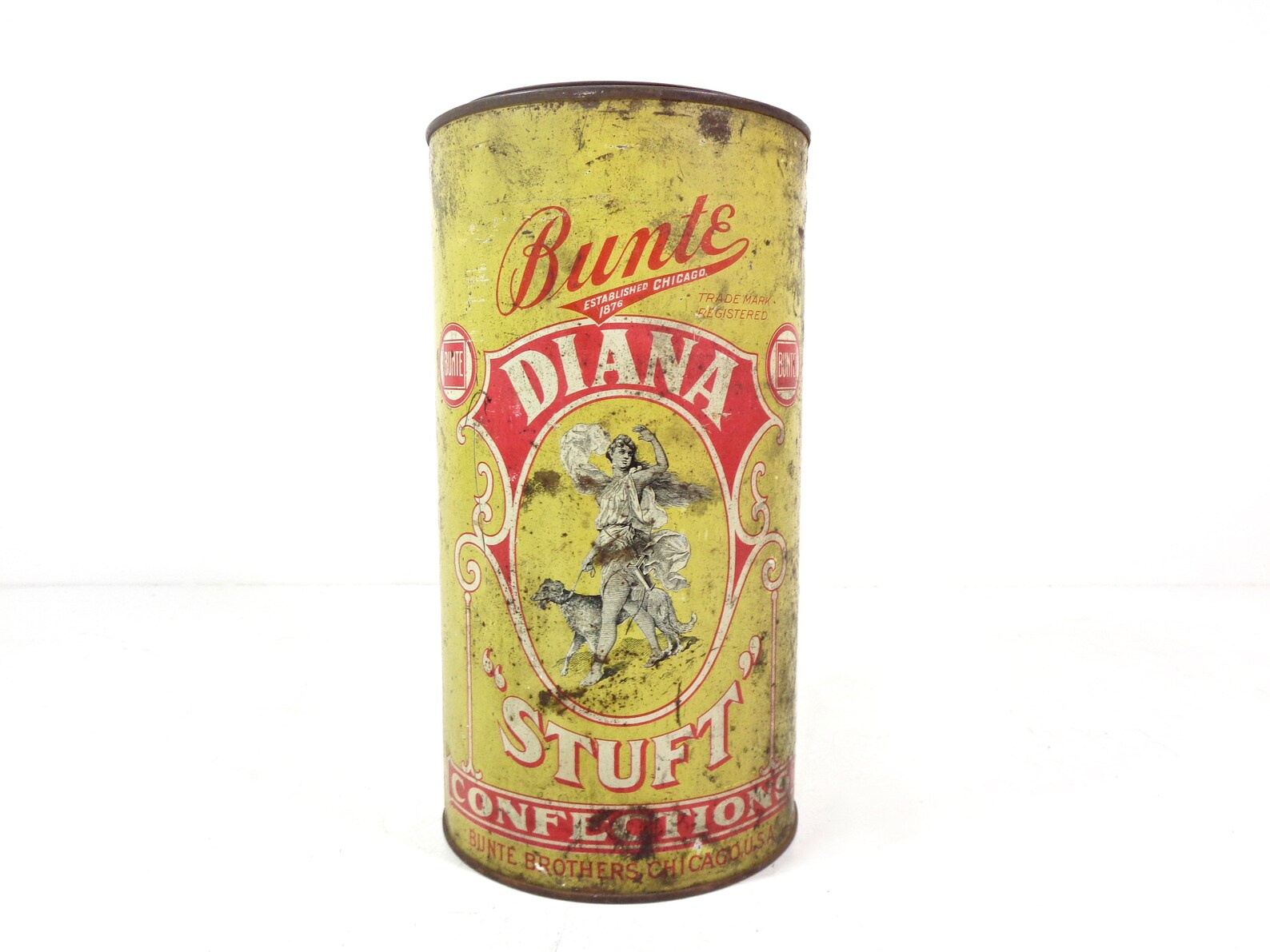 Vintage Advertising Candy Tin 1910s Bunte Brothers Diana - Etsy