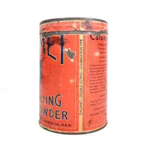 Vintage Advertising Tin, 1940s Calumet Baking Powder Large 5 Lb. Tin ...