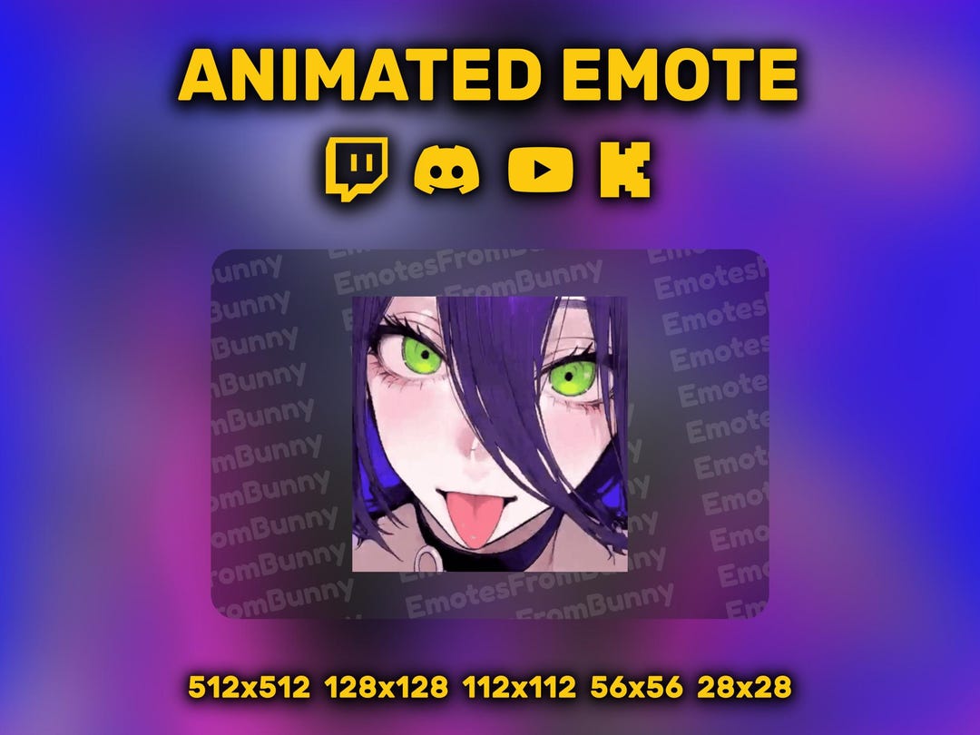 Reze Bleeh Meme | Tongue Out Reze Emoji | Chainsaw Man Anime GIF ...
