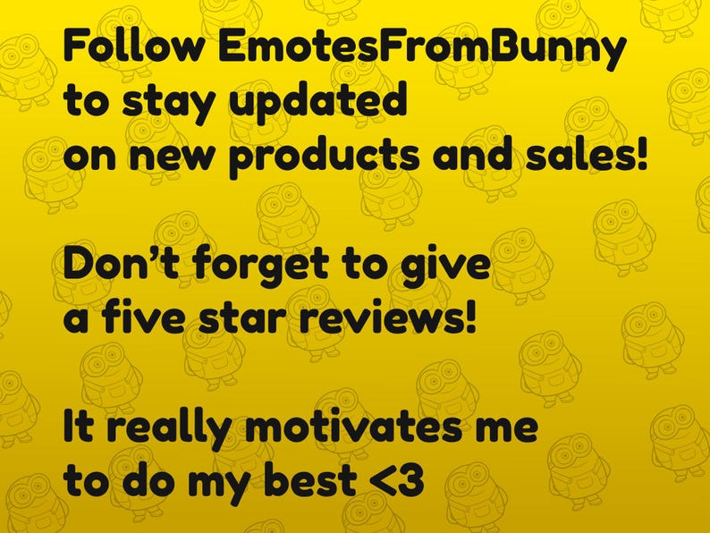 Minions Emotes Collection | 150 Animated Emoji for Twitch, Discord ...