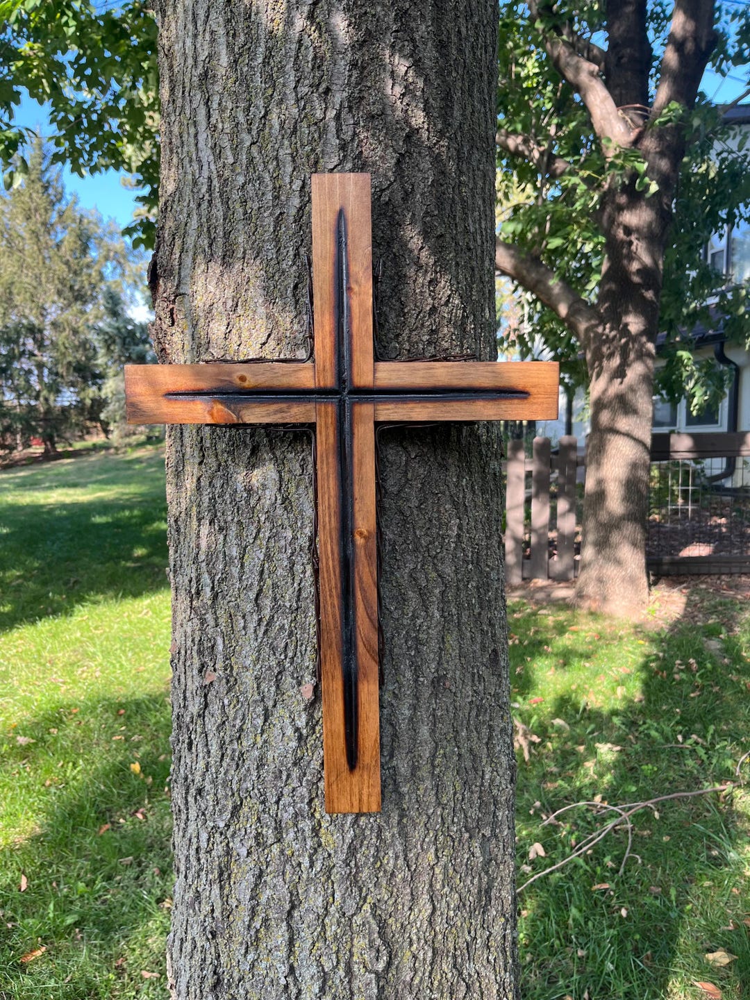 Handmade Cattle Brand Cross - Etsy