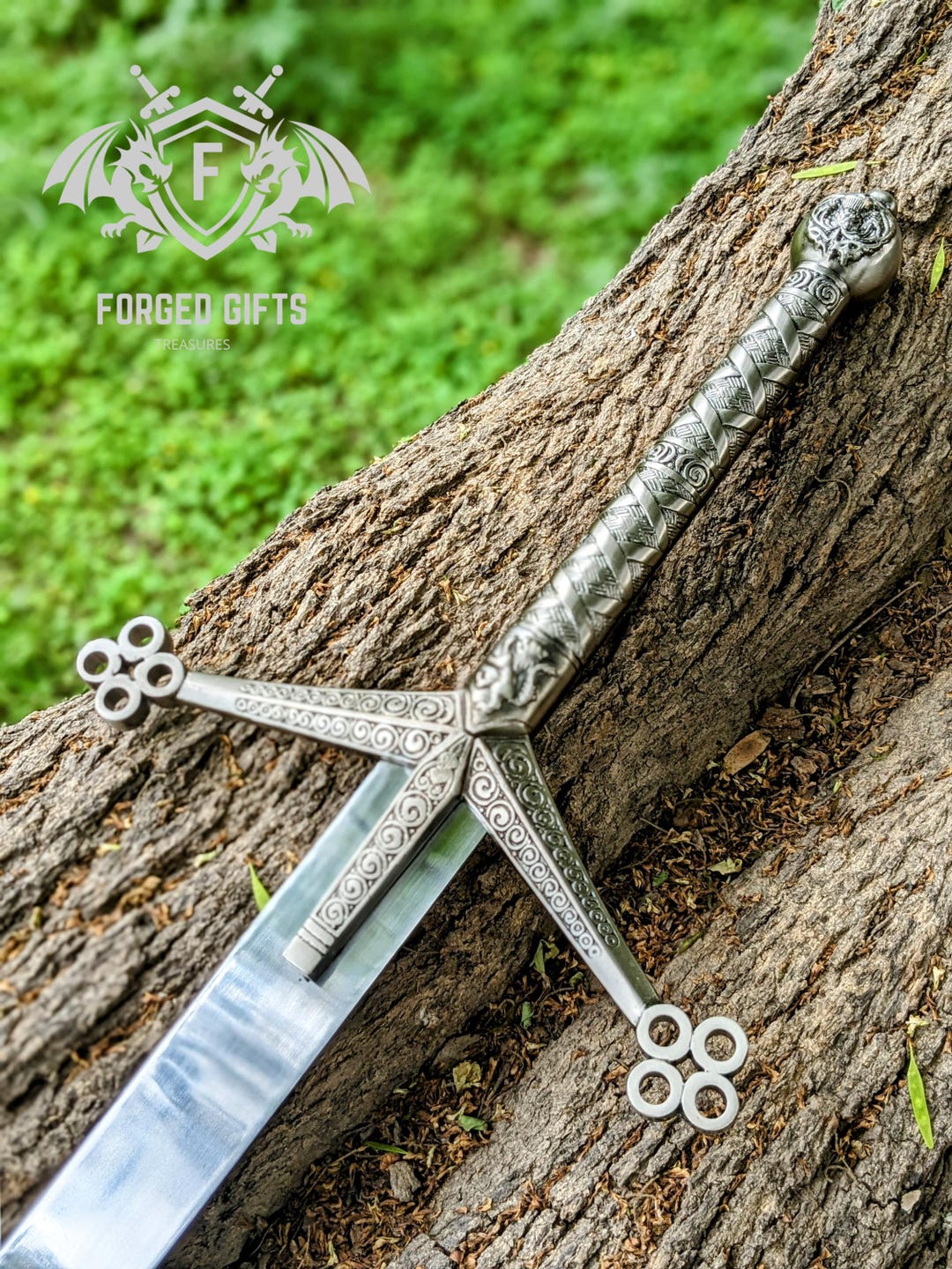 Handmade Scottish Claymore Sword | Highland Sword | Black Medieval ...