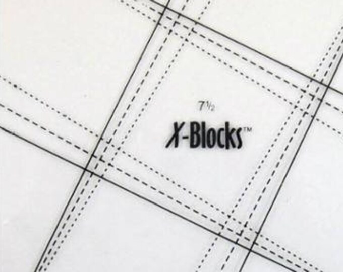 X Blocks Tool 7 1/2" XB Quilt Queen Design - Etsy