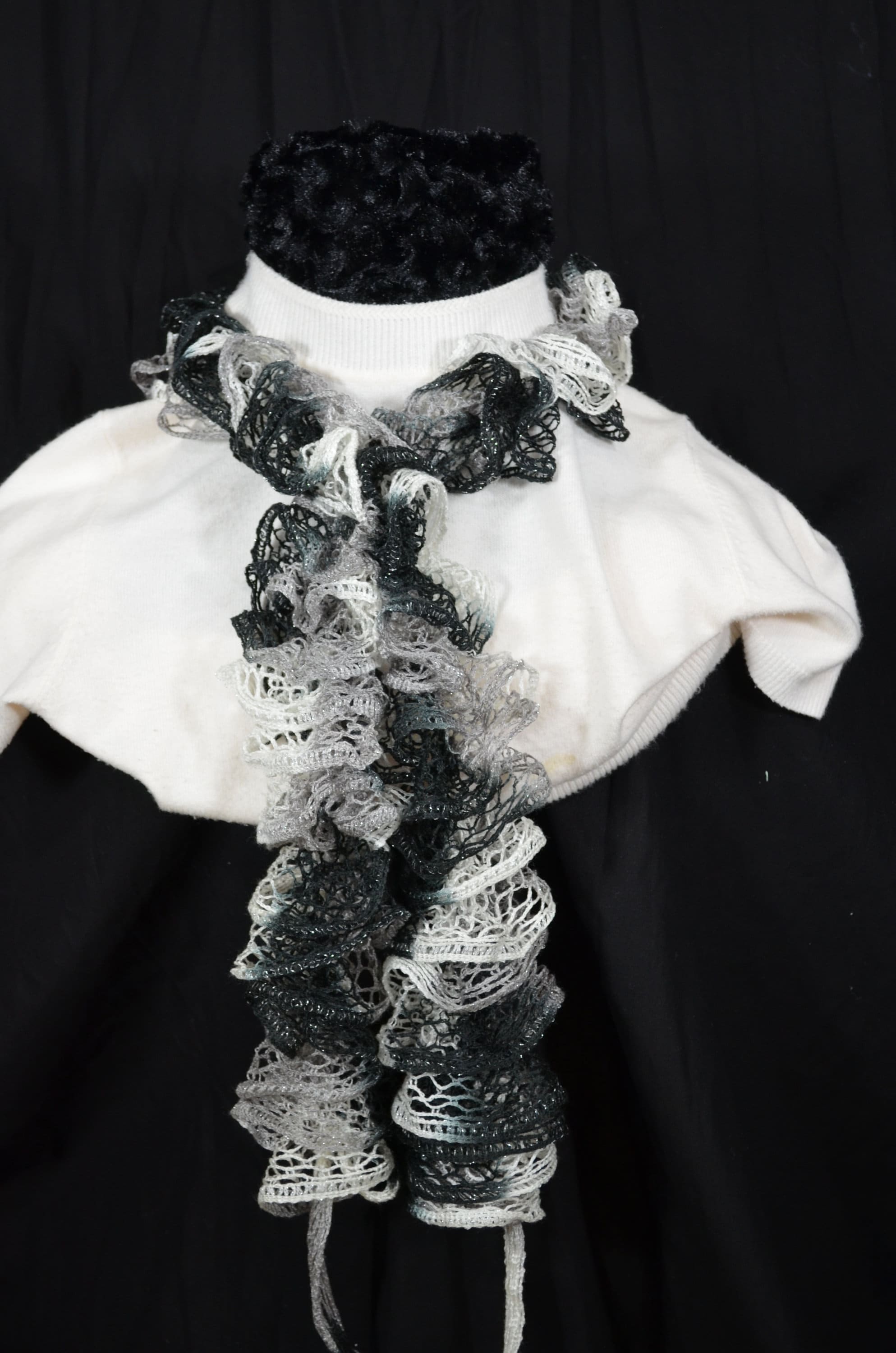 Multiple Colors of Spiral Ruffle Dress Women's Scarves (see Description ...