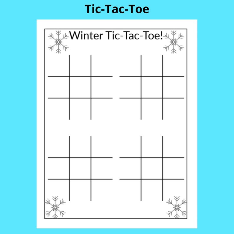 Winter Themed Kids Activity Pack Coloring Pages, Word Search, Scramble ...