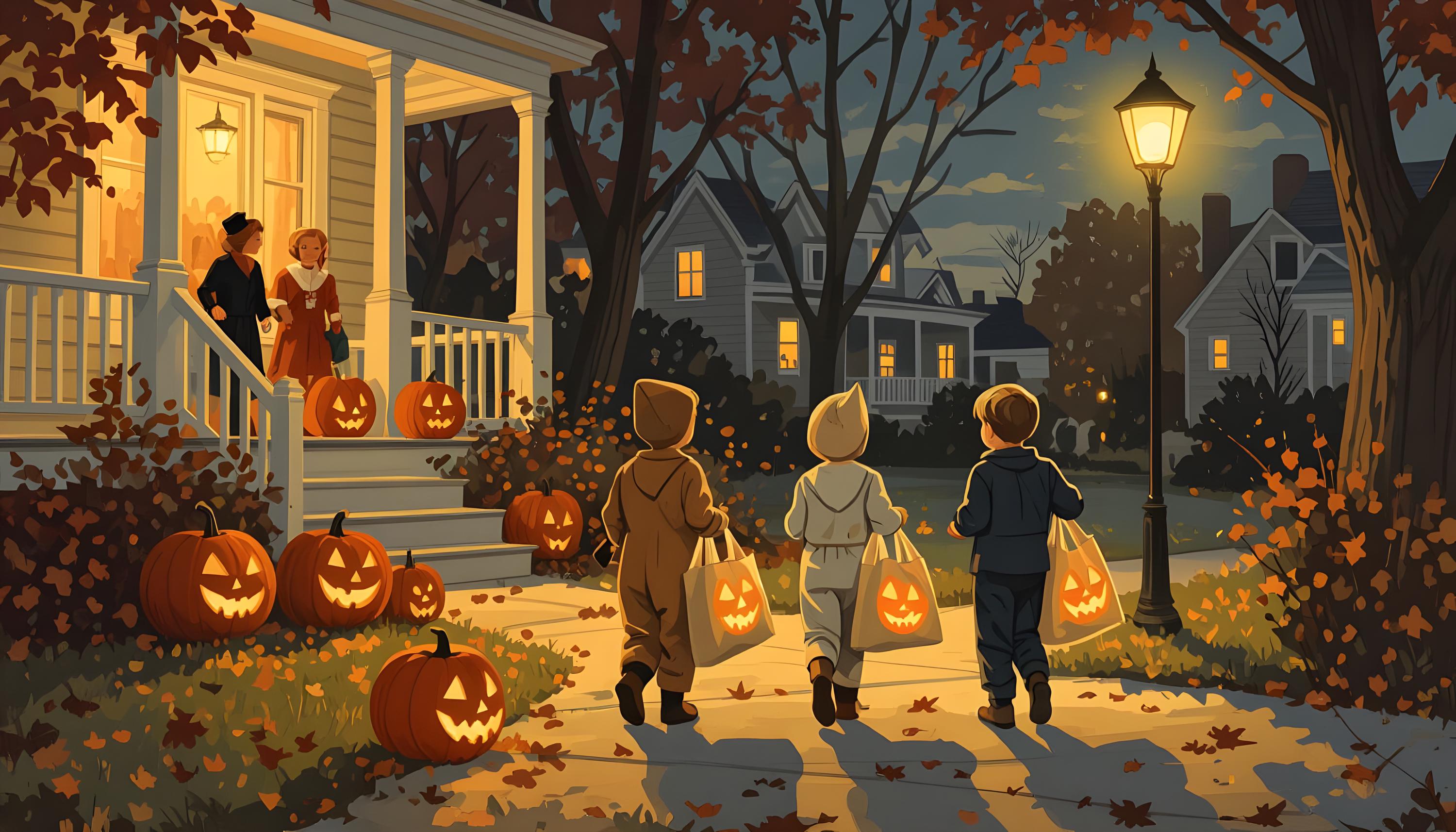 Spooky Halloween Digital Art | Instant Download | 6000px 16:9 300dpi ...