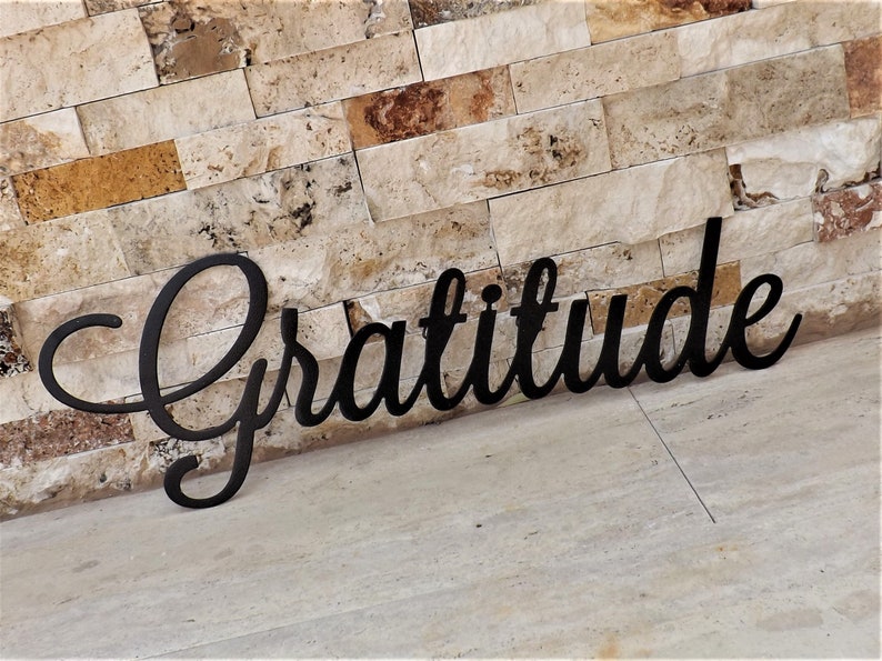 Gratitude Script Appreciation Gift Gift for Friend Best - Etsy